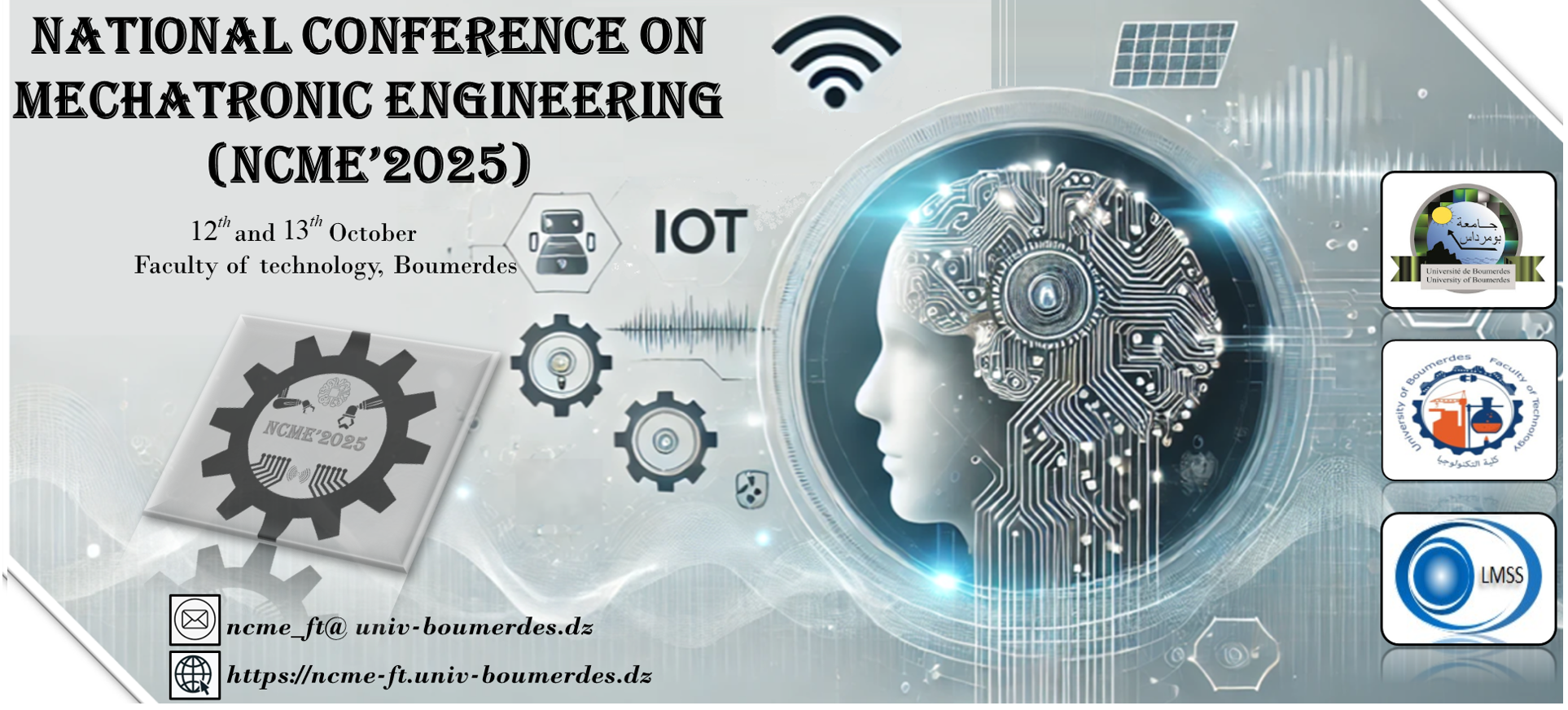 1st National Conference on Mechatronic Engineering NCME’2025